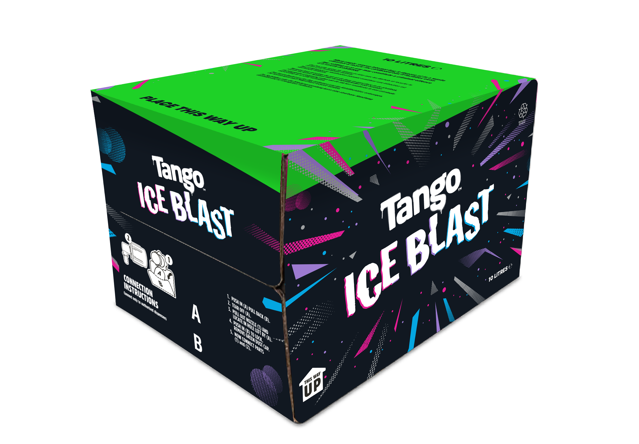 Pré-mélange Tango Ice Blast Strawberry & Kiwi , Tango Ice Blast en ...